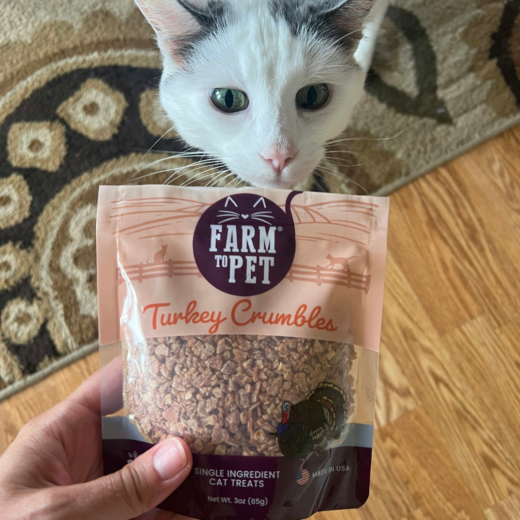 Turkey Crumbles for Cats – Alpha Paw