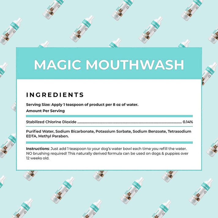 Mouthwash For Dogs | Magic Mouthwash™ by Alpha Paw