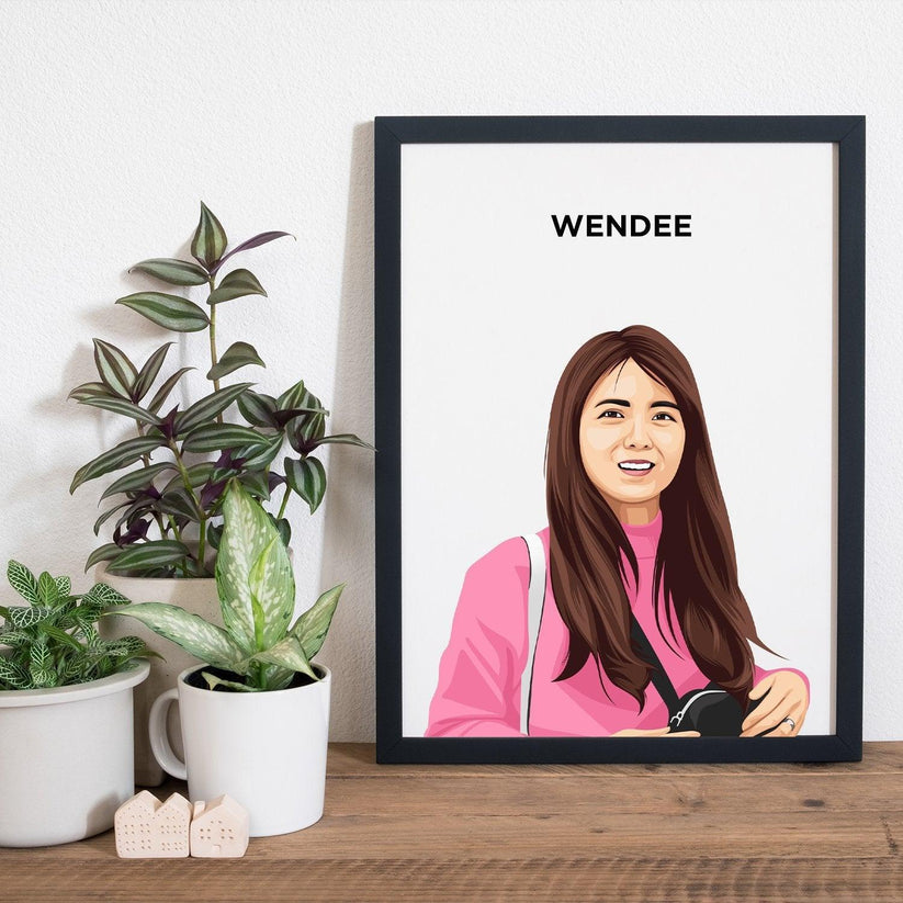 Custom Modern Family Portrait – Alpha Paw