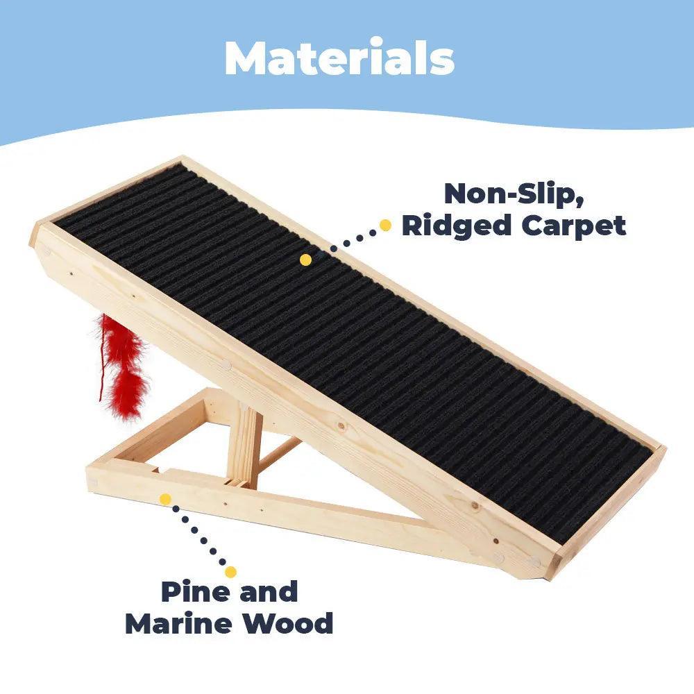 Bed & Couch Ramps for Cats | ScratchyRamp™ by Alpha Paw